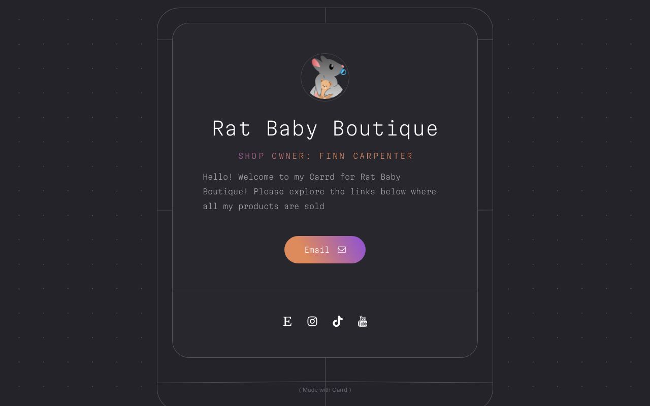 Rat Baby Boutique